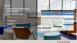 Canadian Export Reporting System (CERS) | PPT