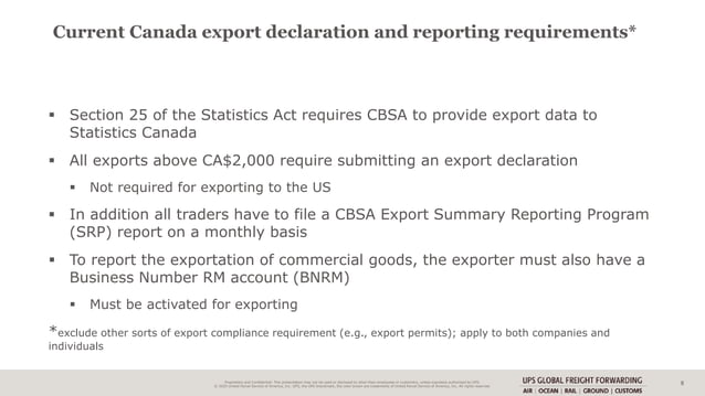 Canadian Export Reporting System (CERS) | PPT