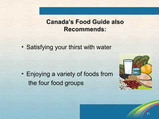 Canadian food guide | PPT