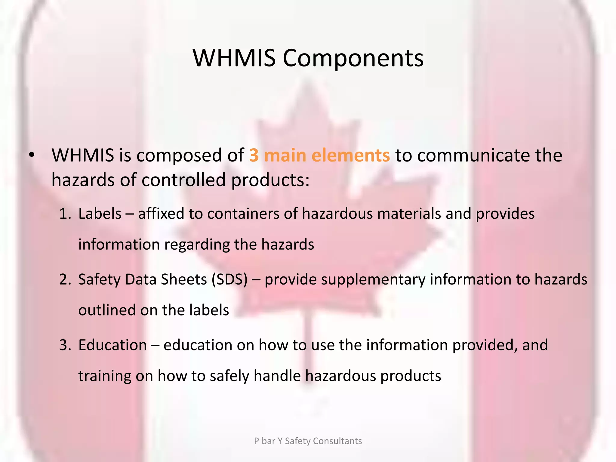 Canadian ghs at a glance | PPTX | Business and Finance