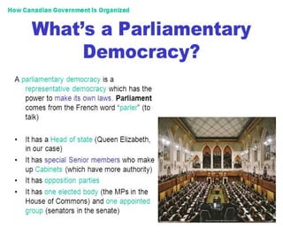 Canadian government | PPT