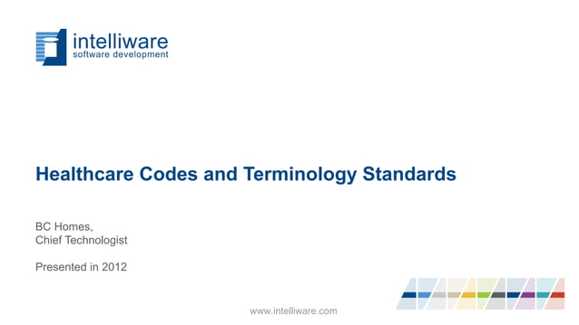 Canadian Healthcare Codes and Terminology Standards | PPT