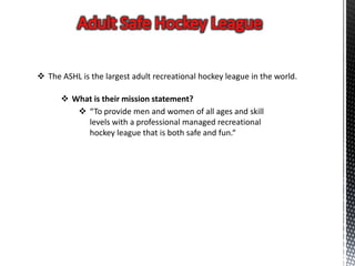 Canadian hockey league structure | PPTX