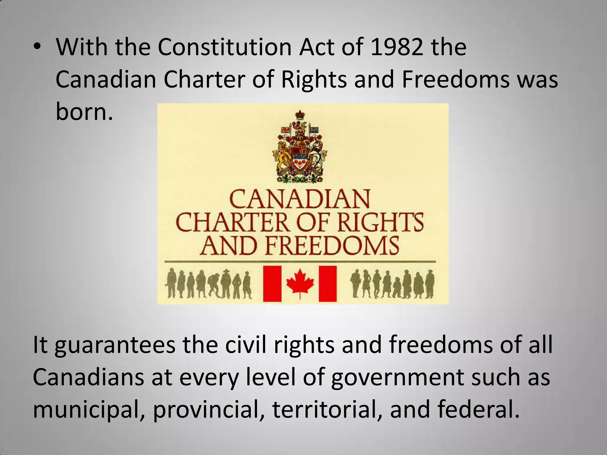 Canadian human rights and freedoms | PPTX