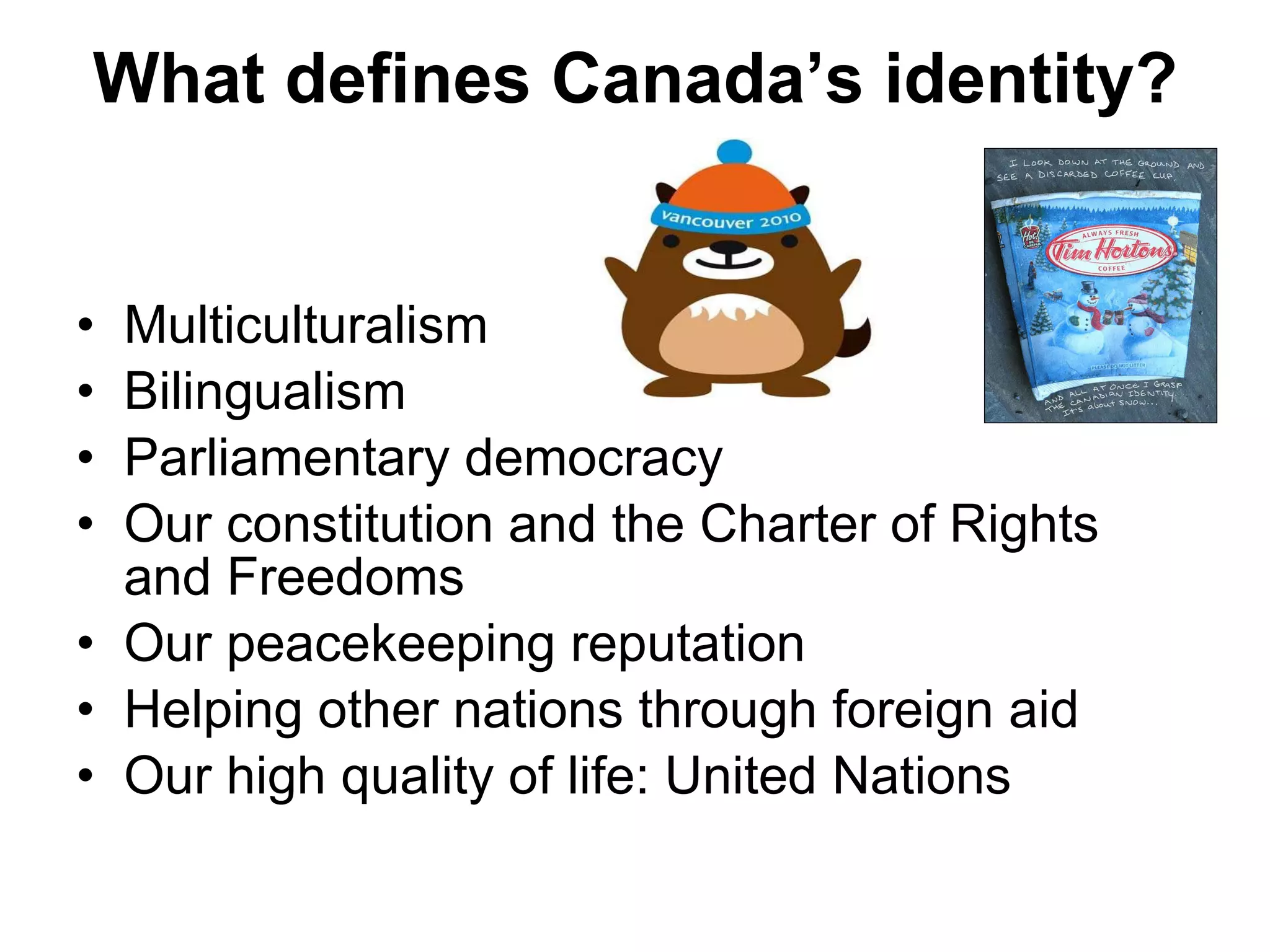 Canadian identity | PPT