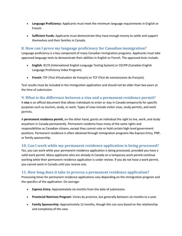 Canadian Immigration Process 15 Frequently Asked Questions Answered.docx