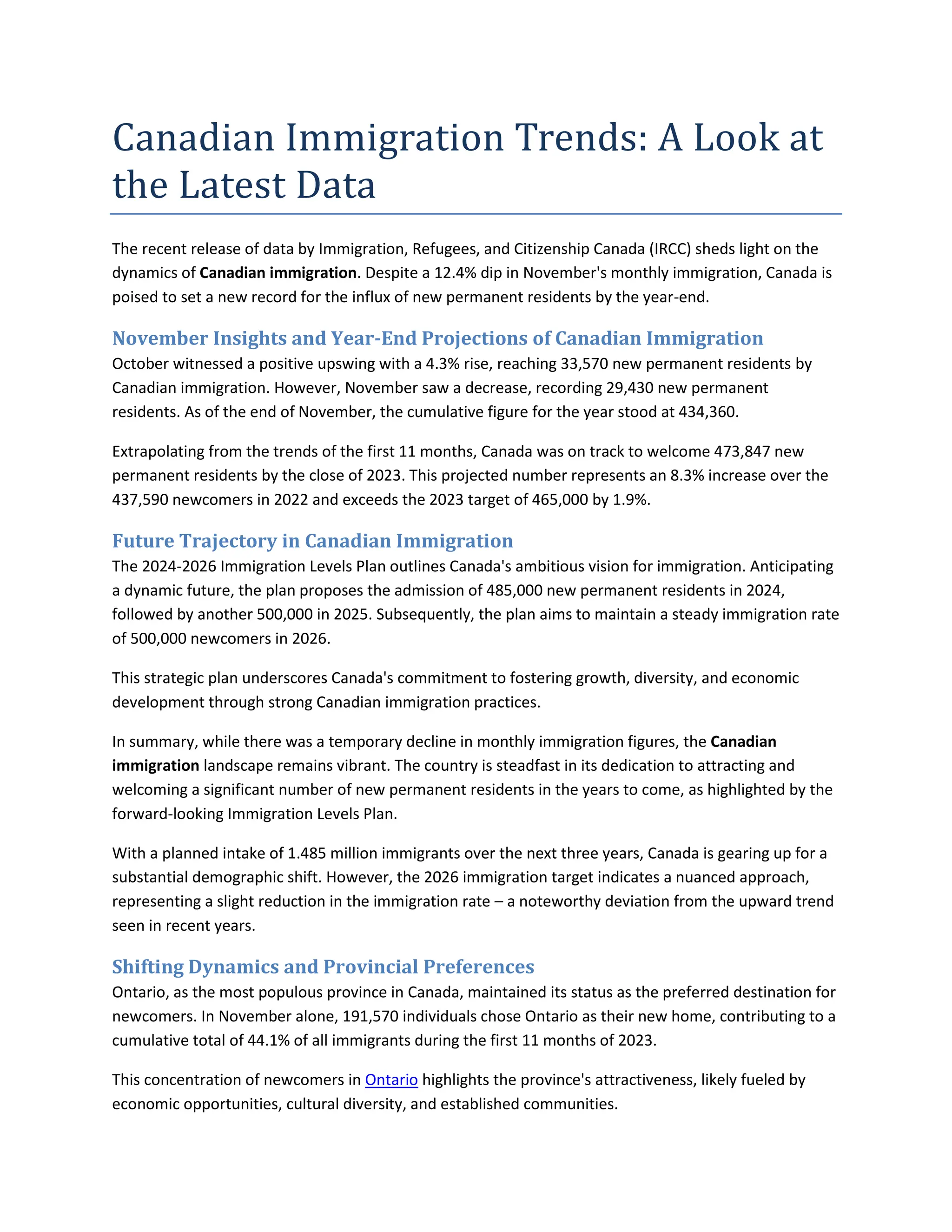 Canadian Immigration Trends A Look at the Latest Data.docx