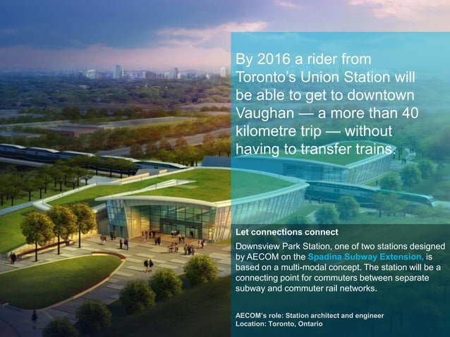 Big infrastructure is building Canada’s future | PPT