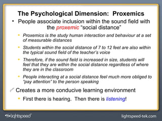 Canadian light speed with proxemics | PPT