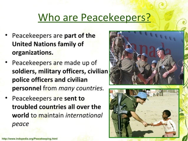 Canadian Peacekeepers | PPT
