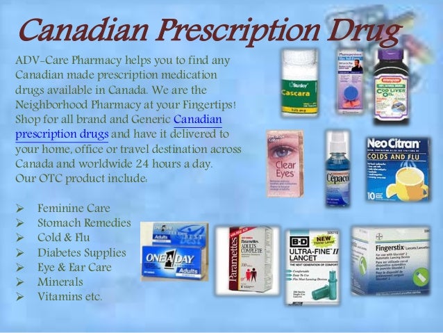 Canadian Prescription Drugs