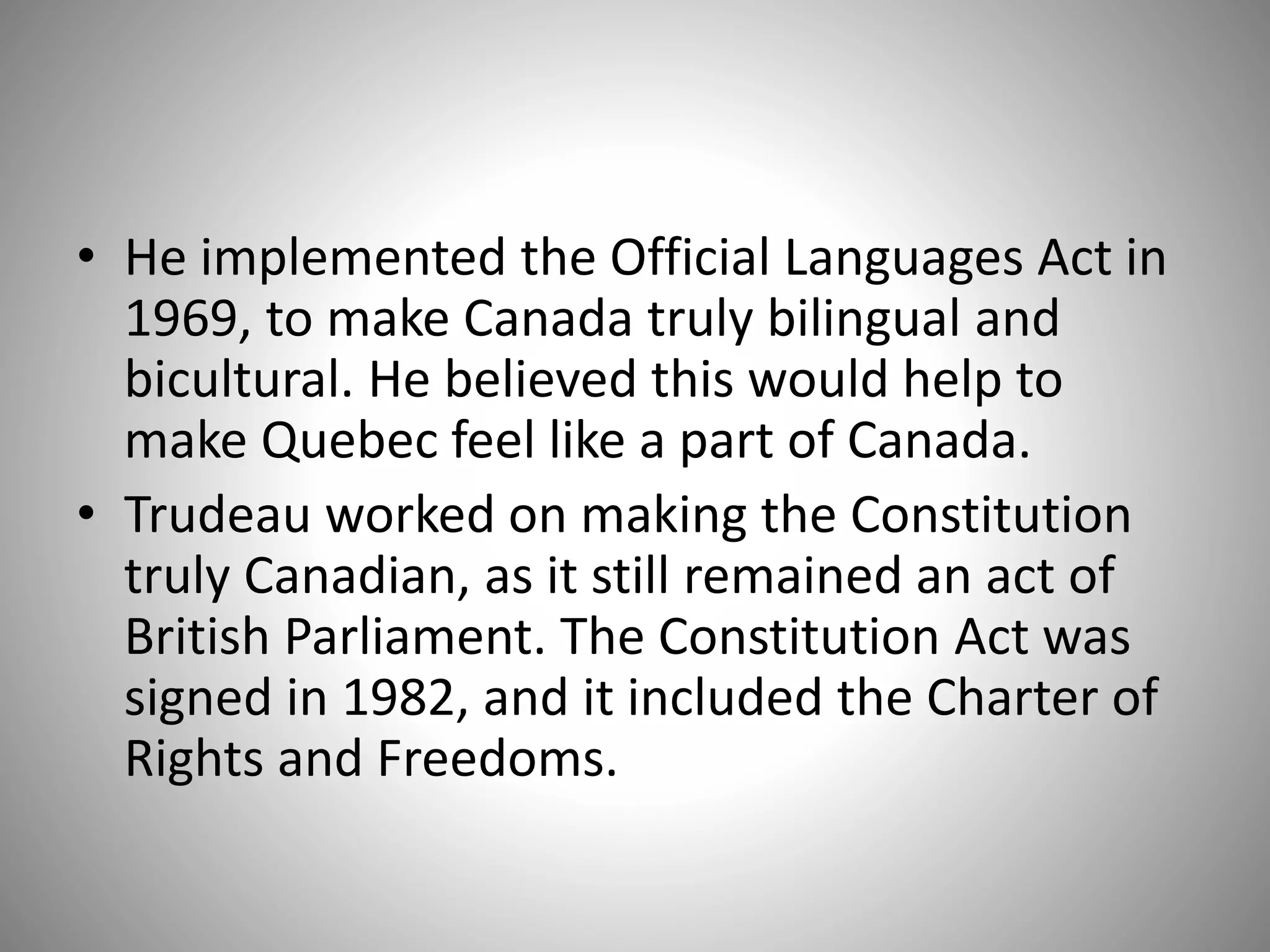 Canadian Prime Ministers from 1948 to 1984 | PPT