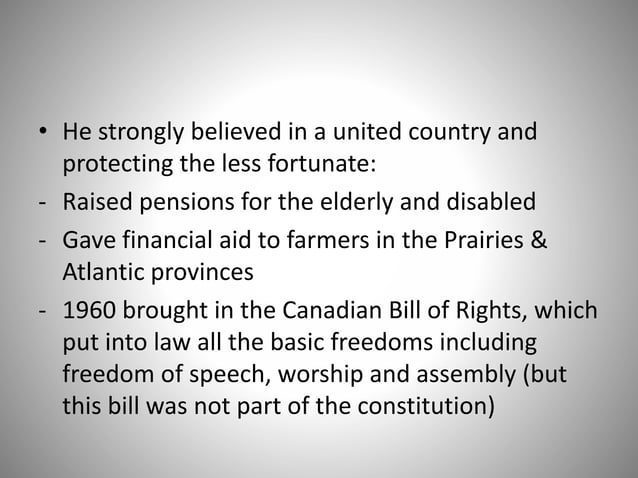 Canadian Prime Ministers from 1948 to 1984 | PPT