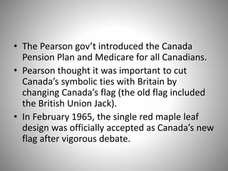 Canadian PMs from 1948 to 1984 | PPT