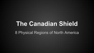 Canadian shield | PDF