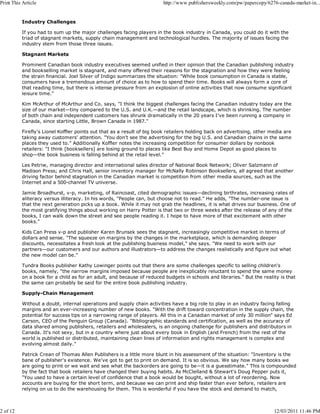 Canadian Publishing Supplement 2007 | PDF