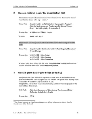 Canadian tax configuration in sap | PDF