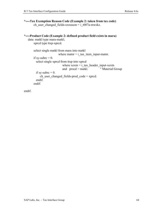 Canadian tax configuration in sap | PDF