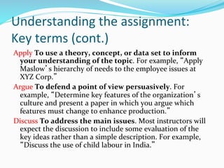 Canadian university writing | PPT