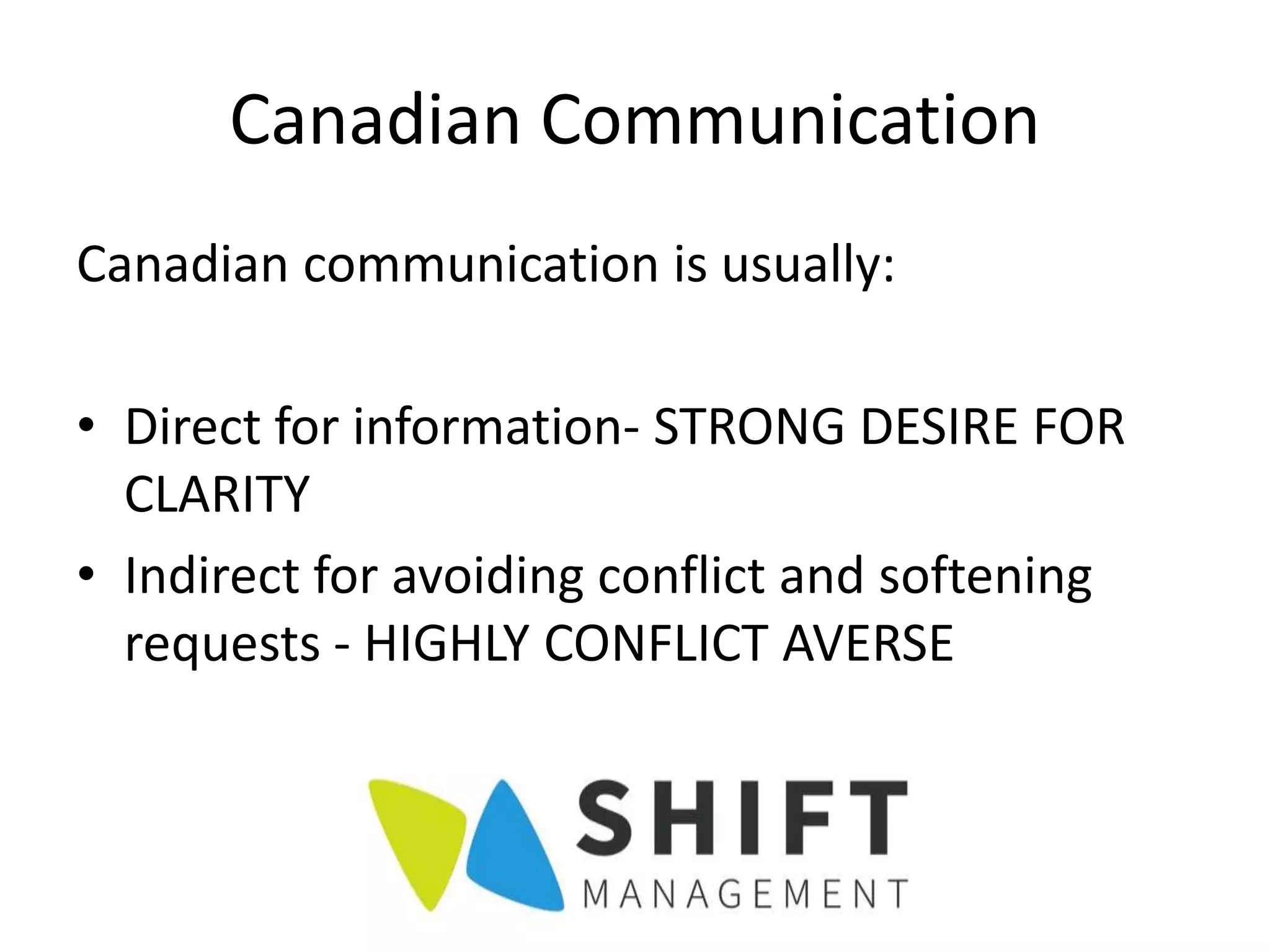 Canadian workplace culture | PPTX