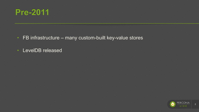 RocksDB storage engine for MySQL and MongoDB | PDF