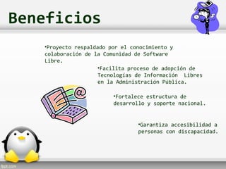 Canaima linux atributos y beneficios | PPT