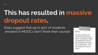Can AI save MOOCs? | PPT