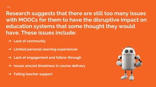 Can AI save MOOCs? | PPT