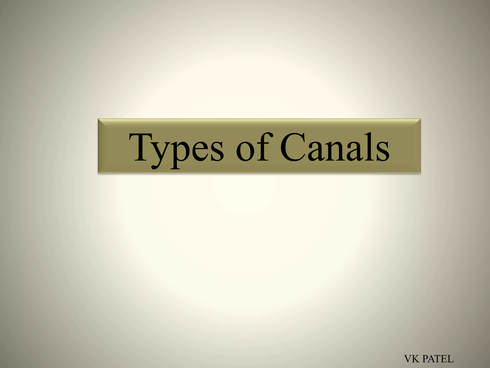 Canal | PDF