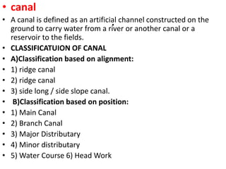 Canal | PPTX