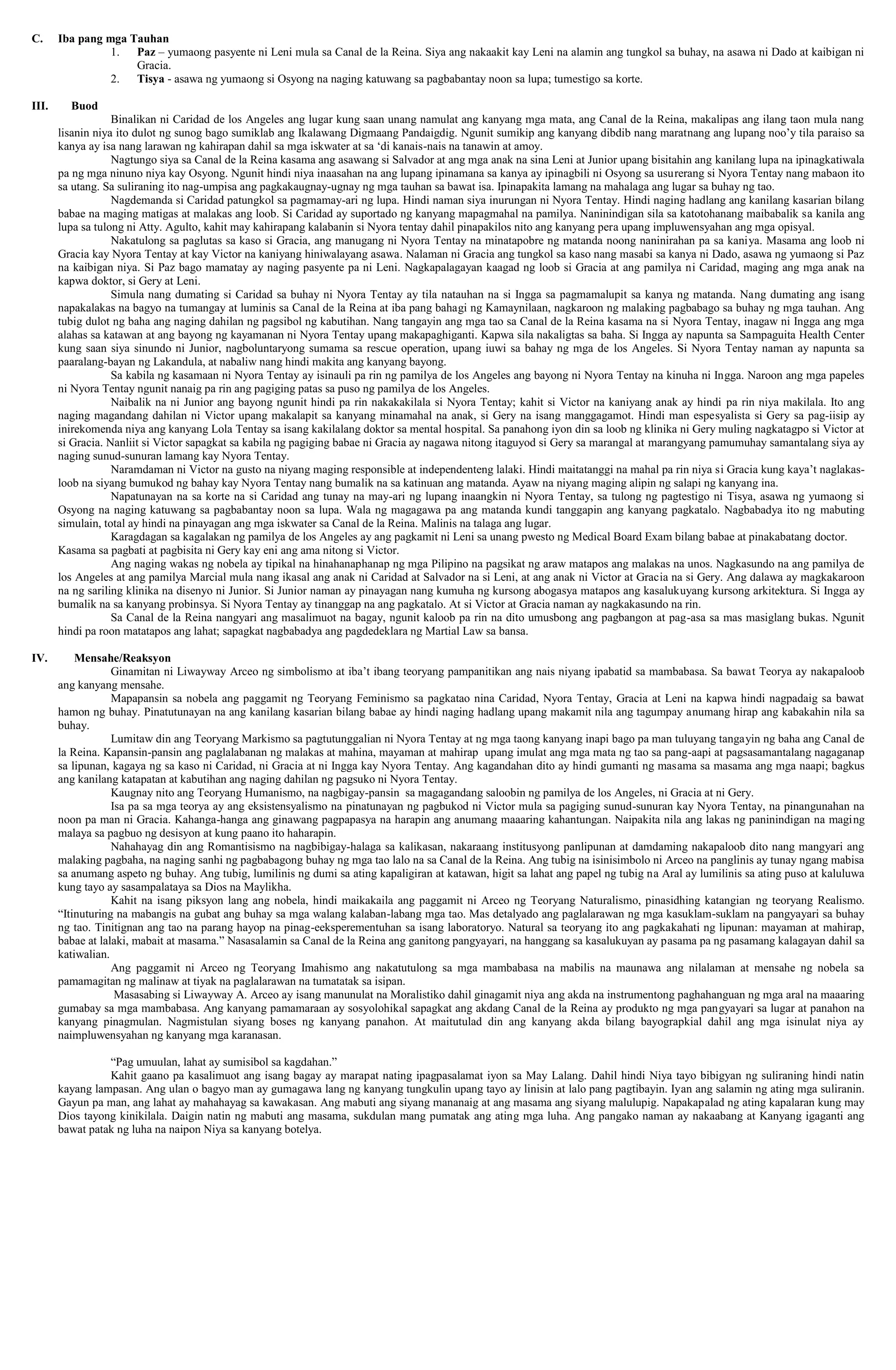 Canal de-la-reina | DOCX