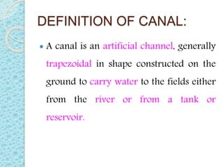 Canal alignment | PPTX