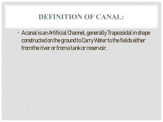 CANAL ALIGNMENT.pptx