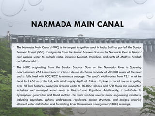 Narmada Main Canal Maintenance Work .pptx