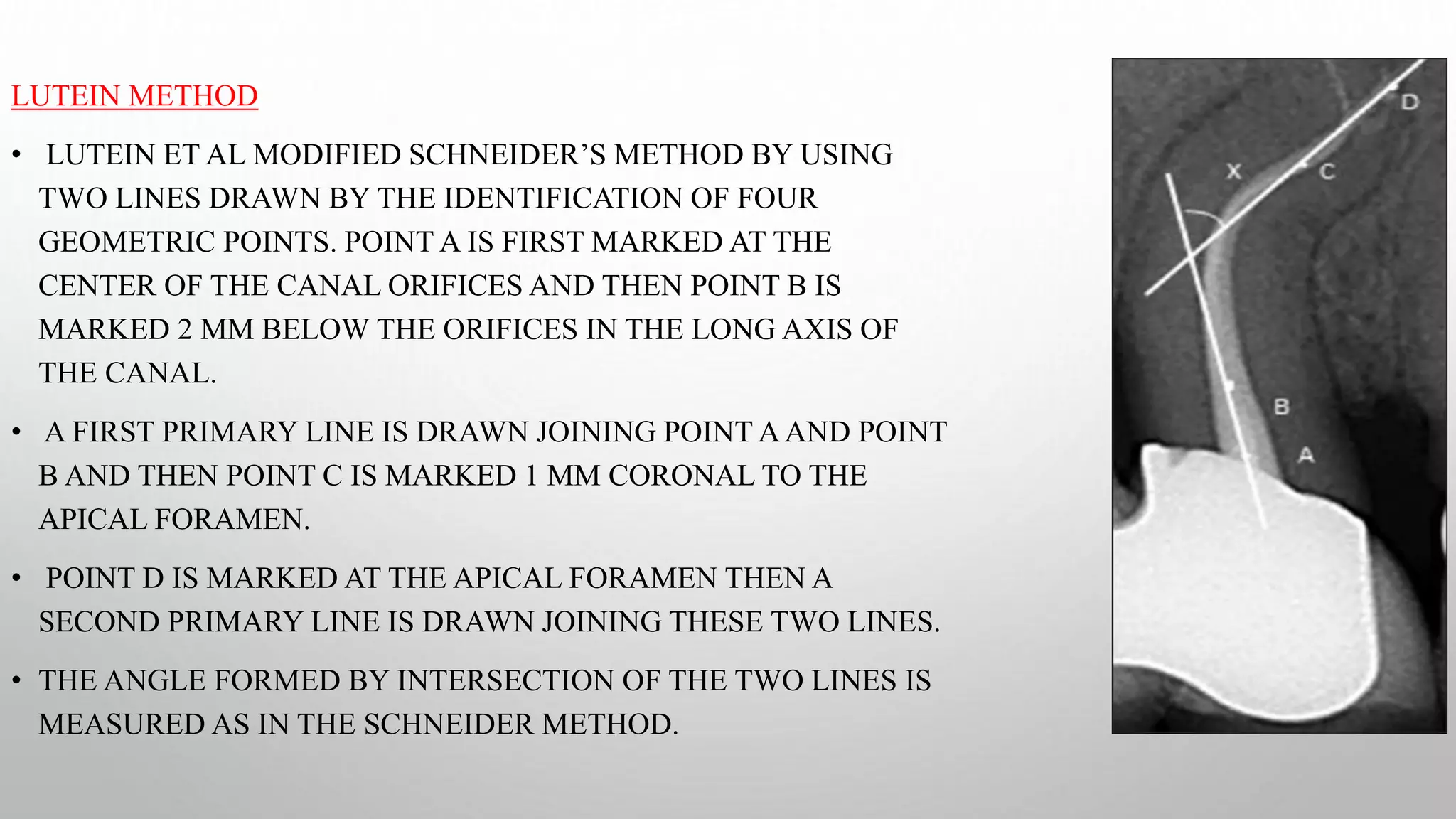 Canal curvatures and determination method final | PPTX