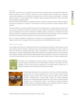 Canal de distribución de supermercados en España | PDF