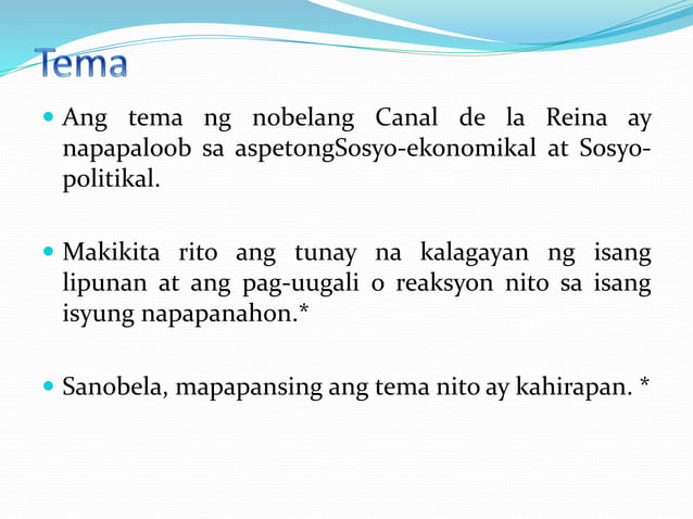 Canal de la reina | PPTX