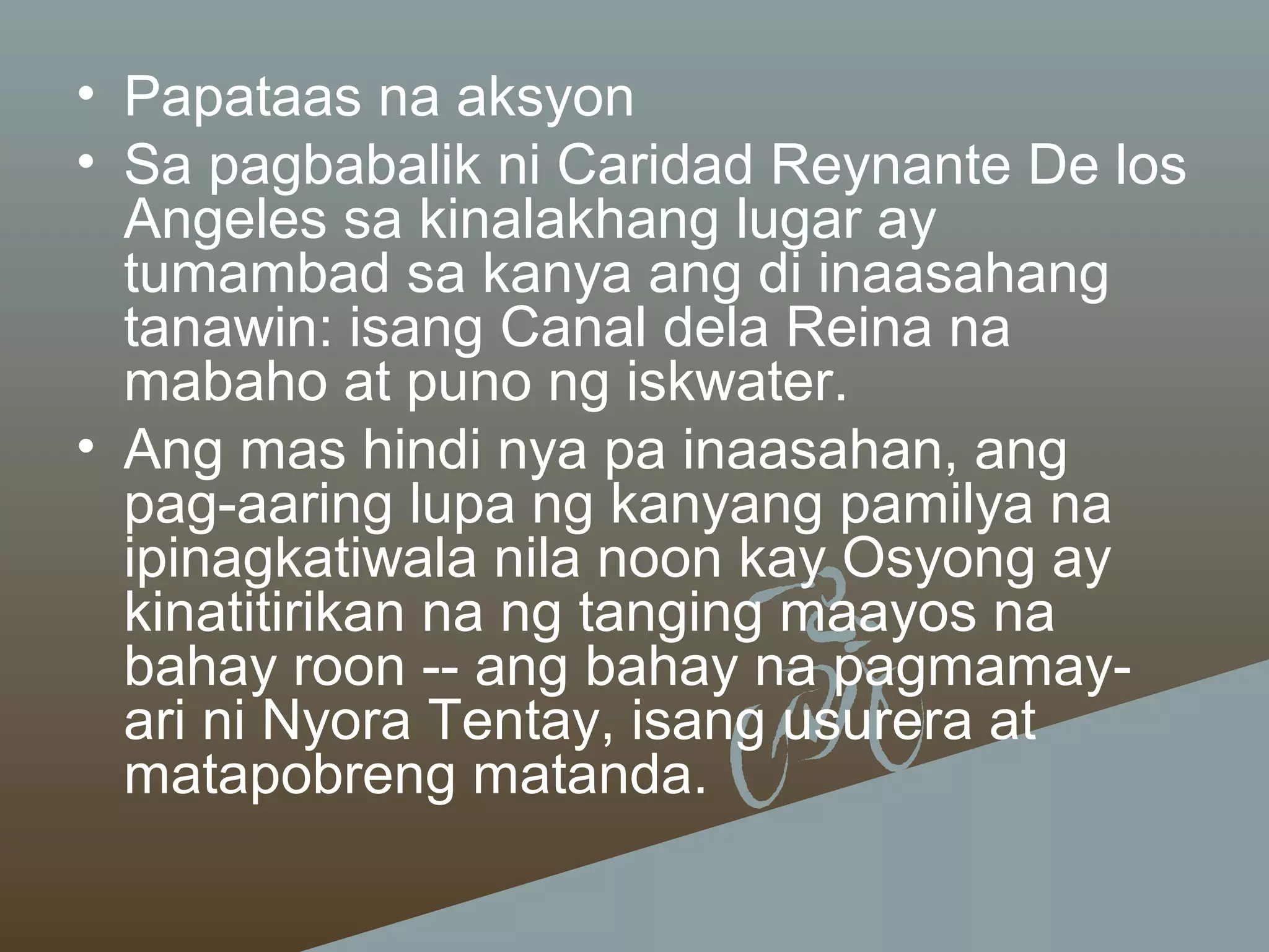 Canal Dela Reina (christinesusana) | PPT