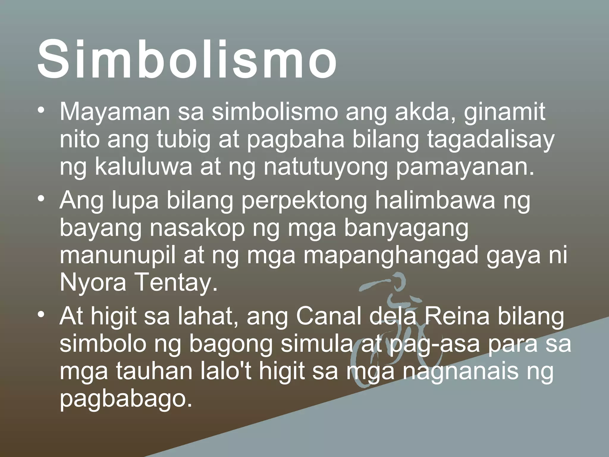 Canal Dela Reina (christinesusana) | PPT