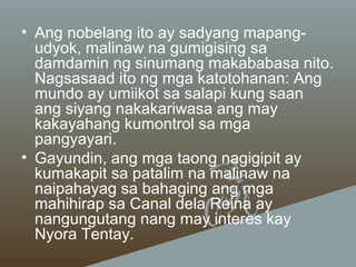 Canal Dela Reina (christinesusana) | PPT