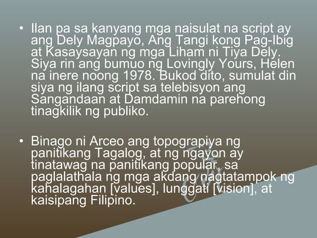 Canal Dela Reina (christinesusana) | PPT