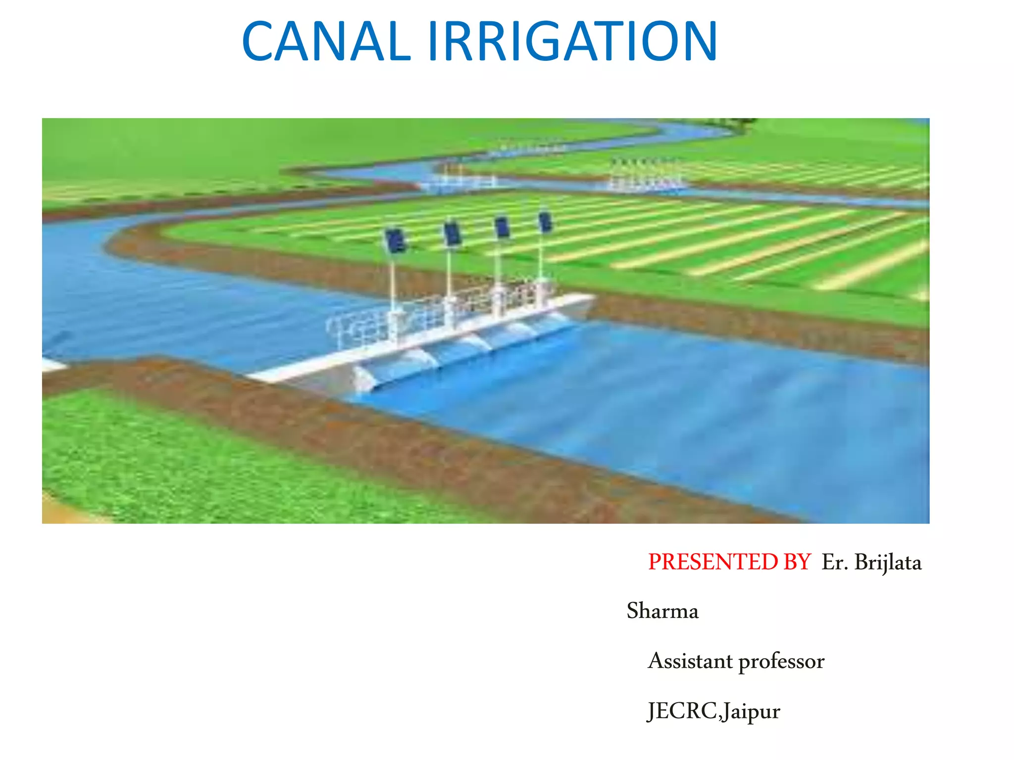 Canal design | PPTX