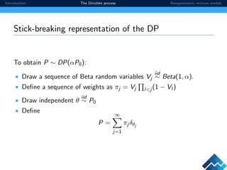 A Gentle Introduction to Bayesian Nonparametrics | PPT