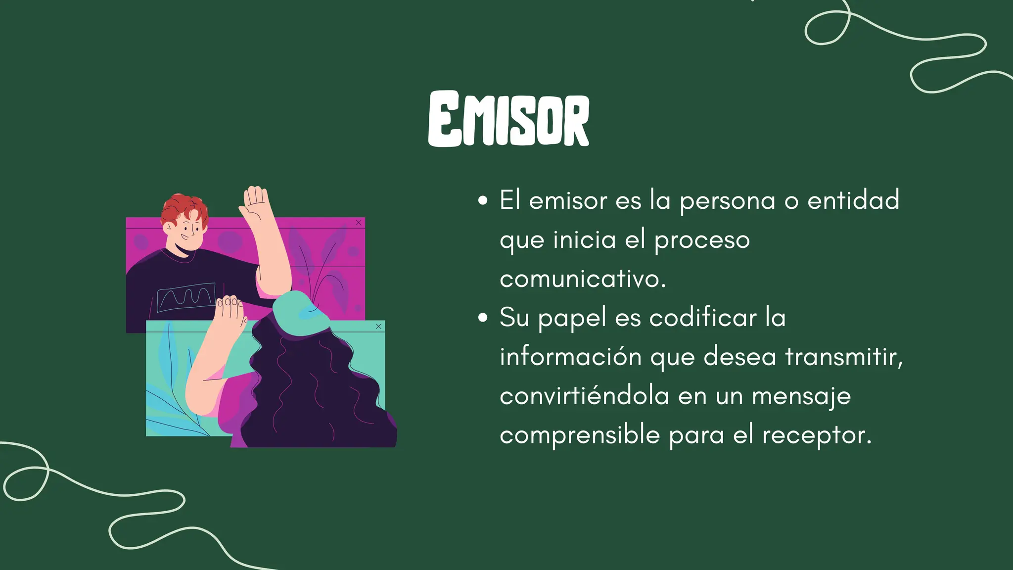 Canales de Comunicación: emisor, receptor y mensaje | PDF