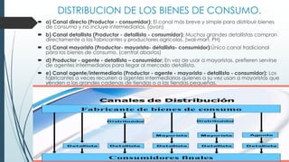 Canales de Distribucion | PPTX