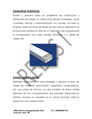 CABLE DUCTOS-CANALETAS | PDF