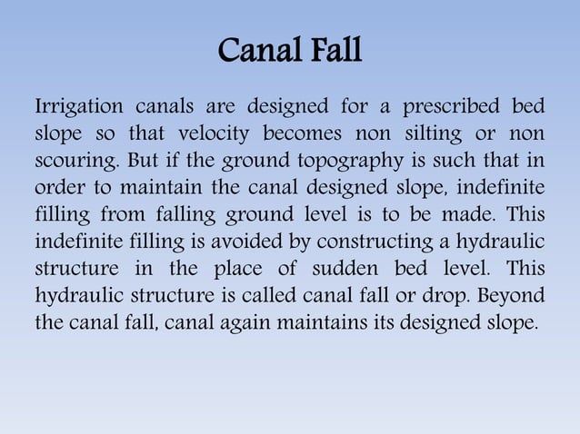 Canal Fall | PPTX | Canoeing and Kayaking | Extreme Sports