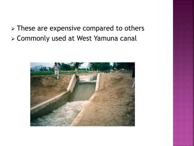 Canal falls and its classification | PPTX