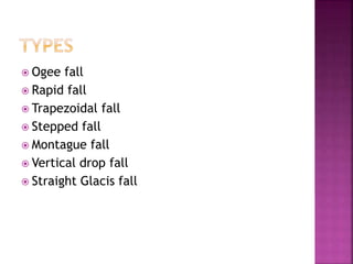 Canal falls and its classification | PPTX