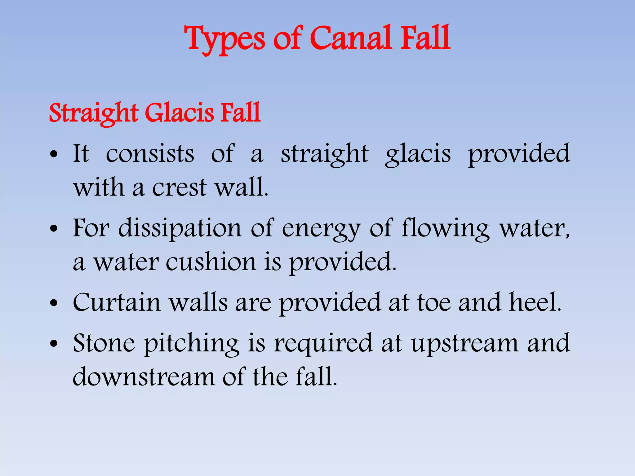 Canal falls | PPTX